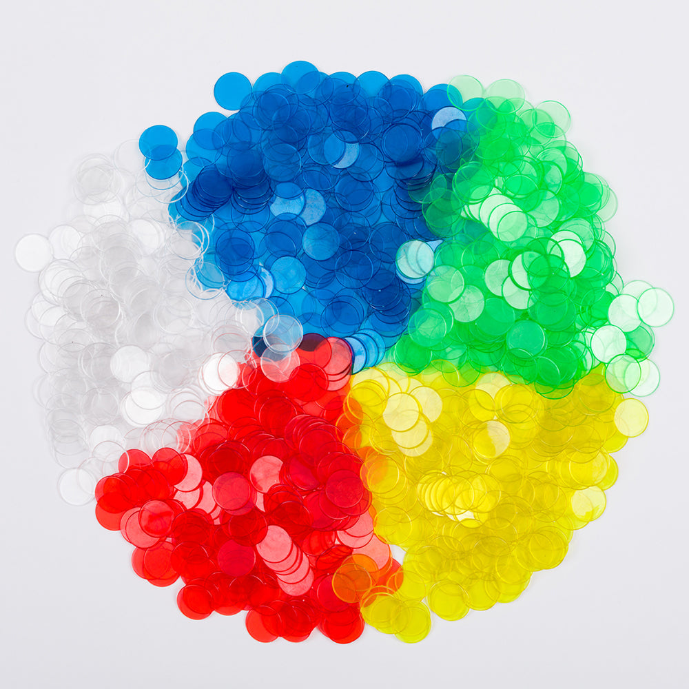 1000 Bingo Chips Multi Colored - Regal Games – regal-bingo
